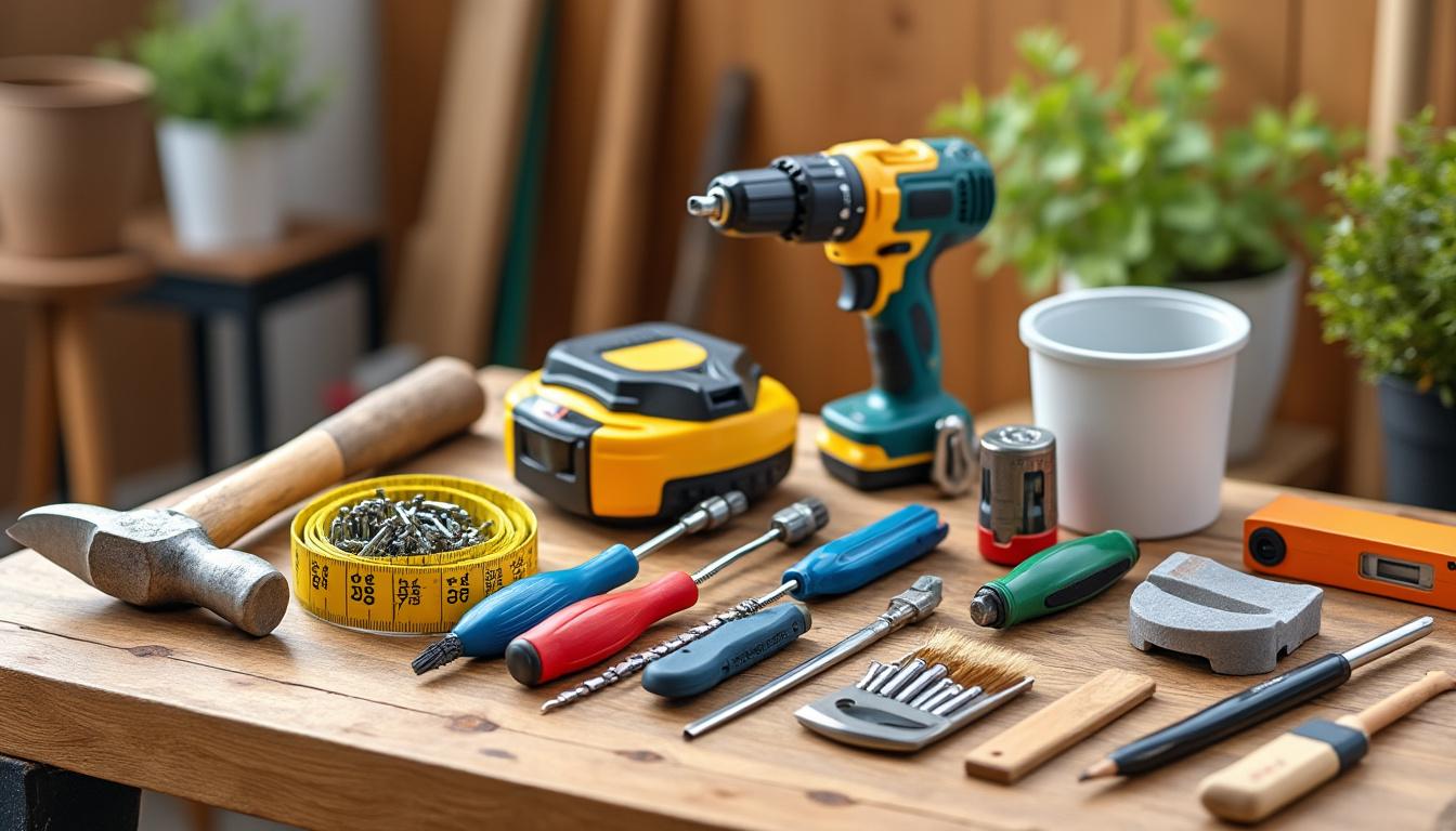 Bricolage déco : les outils essentiels pour bien commencer